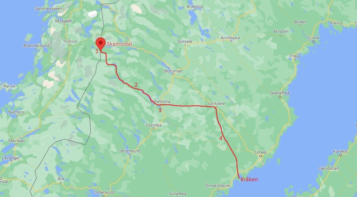 Hur Rädslan och jag korsade Västerbotten till fots, med kajak och cykel ...
